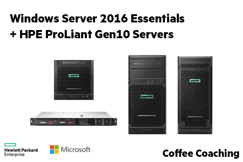 Dynamic Duo: HPE ProLiant Servers + Windows Server 2016 Essentials