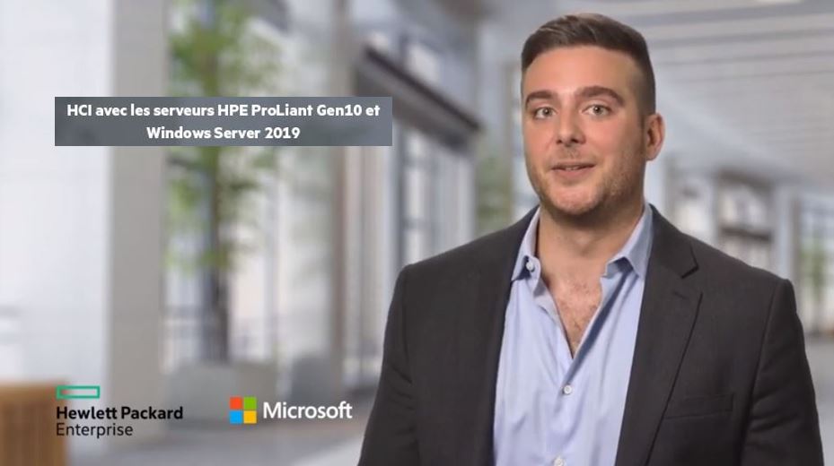Infrastructure hyper-convergée (HCI) avec les serveurs HPE ProLiant ...