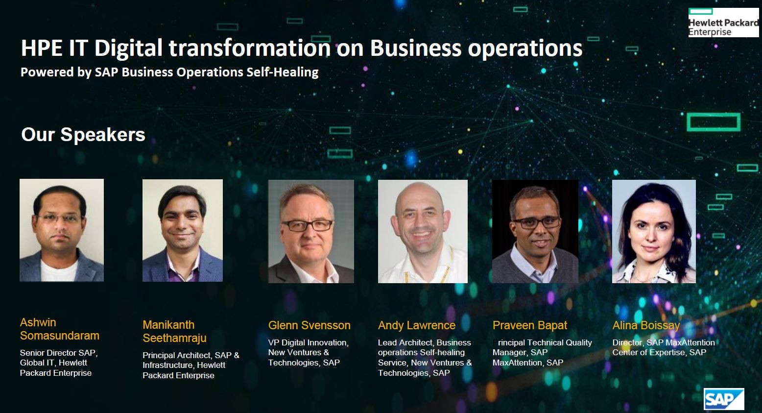 HPE IT Digital Transformation On Business Operatio... - Hewlett Packard ...