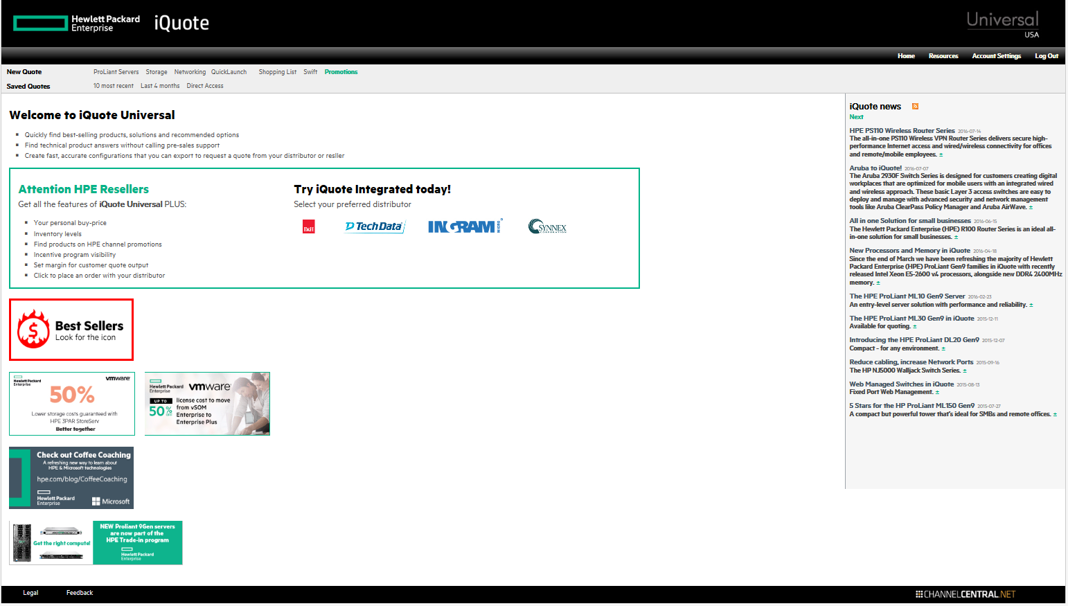 Fonctionnalités et bénéfices de iQuote - hpeb